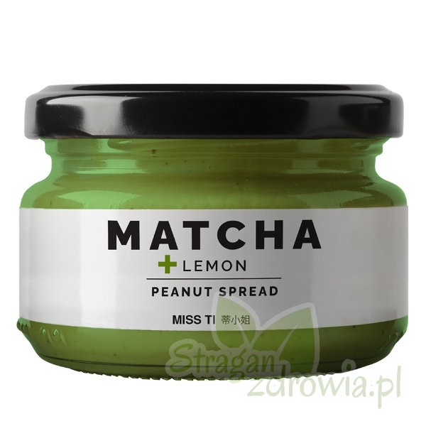 Krem orzechowy Matcha + Lemon 190g - Soti - Masło z orzechów laskowych