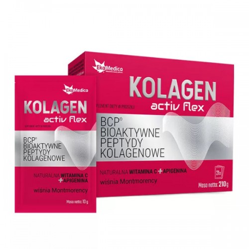 Kolagen Activ Flex proszek suplement diety 21x10g - EkaMedica - Kolagen